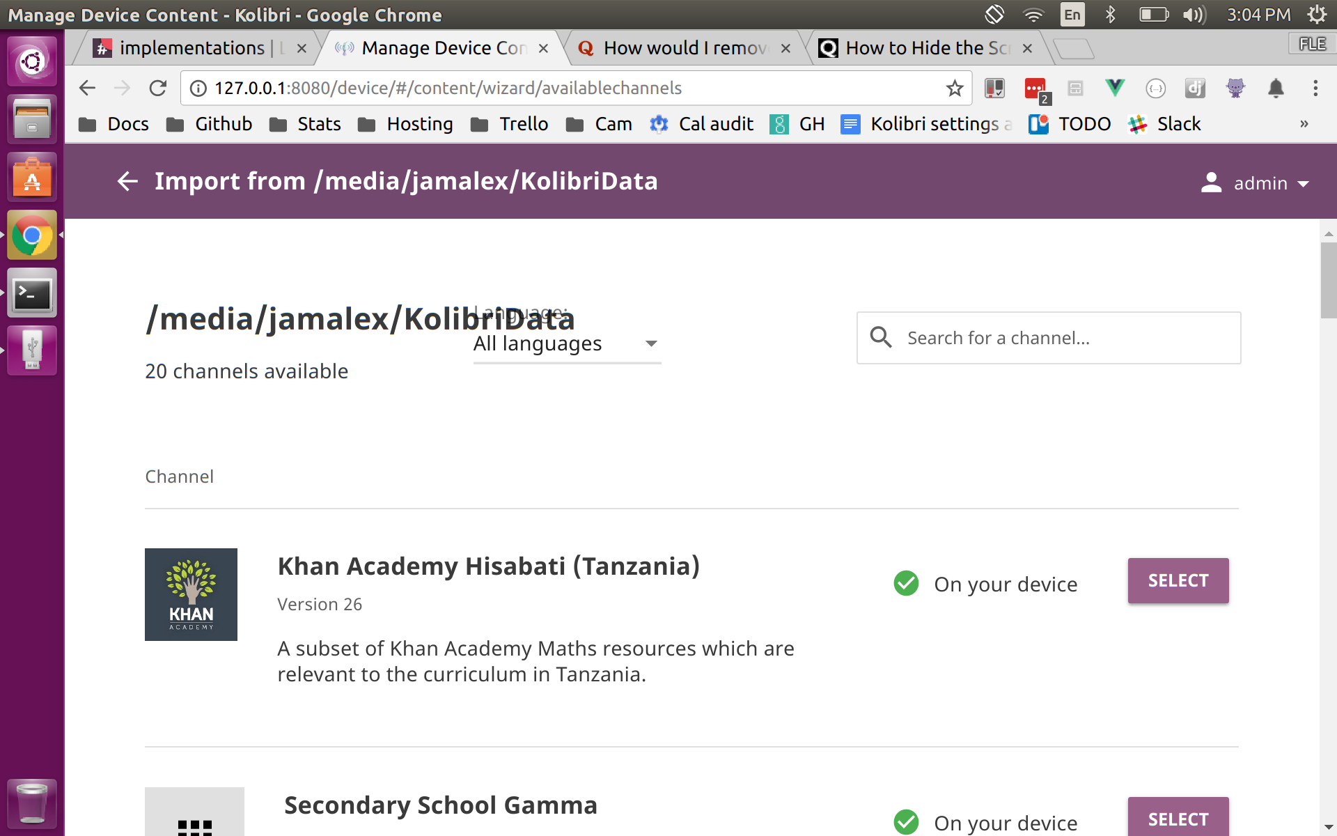 import page layout is slightly broken for local imports · Issue #3324 · learningequality/kolibri ...