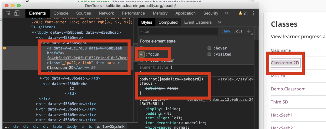 regression: focus outline styling displays when clicking · Issue #4822 · learningequality ...