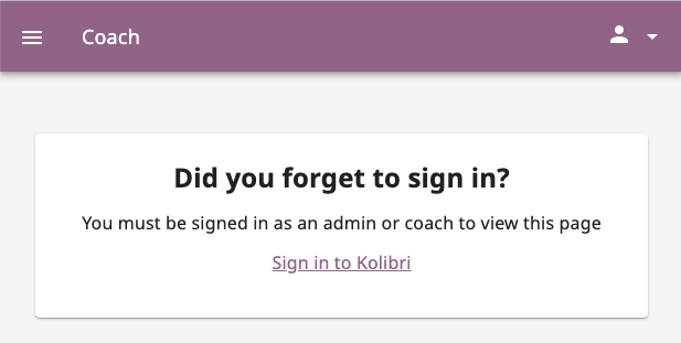 update AuthMessage to include a link to sign in, and redirect back to ...