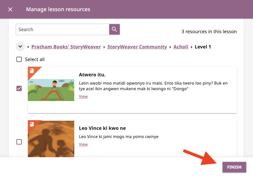Button should say 'Close' instead of 'Finish' · Issue #6818 · learningequality/kolibri · GitHub