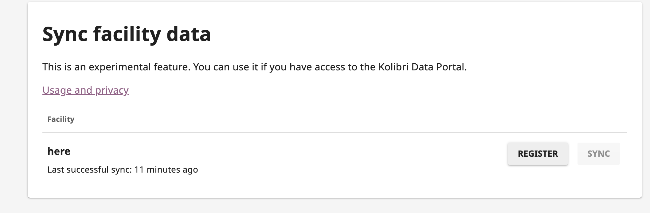 On Facility > Data page, sync interface needs to allow "P2P" sync · Issue #7153 ...