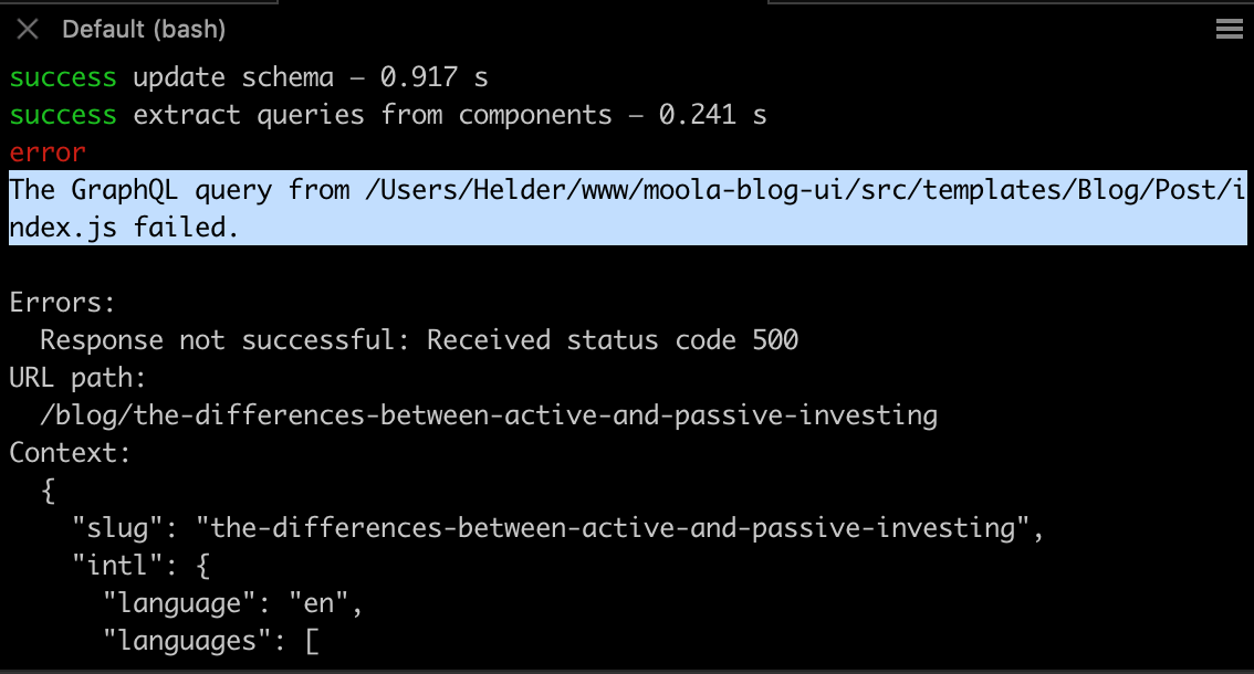 GraphQL Error Unknown field that happens randomly · Issue #13838 · gatsbyjs/gatsby · GitHub