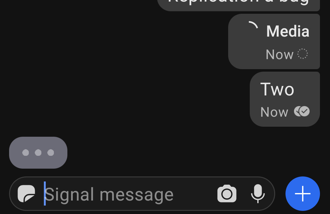 Messages being sent out of order · Issue #9735 · signalapp/Signal-Android · GitHub