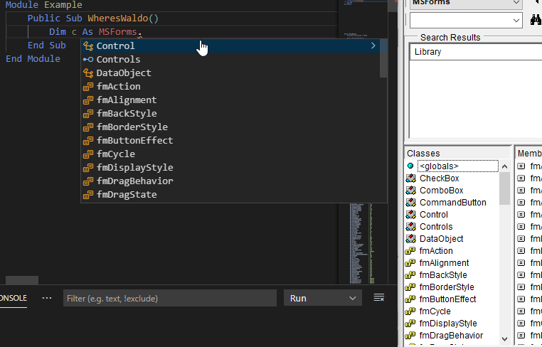 Referencing MSForms · Issue #89 · twinbasic/twinbasic · GitHub