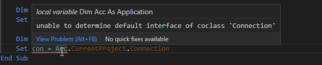 twinBASIC not able to find the coclass for certain property (imported libraries?) · Issue #107 ...