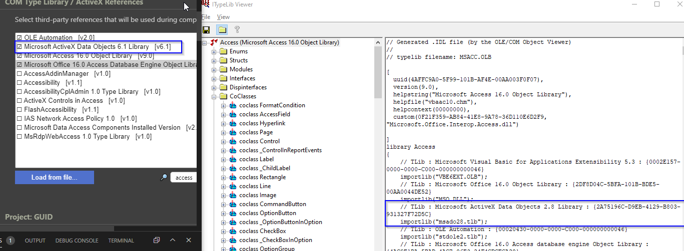 twinBASIC not able to find the coclass for certain property (imported libraries?) · Issue #107 ...
