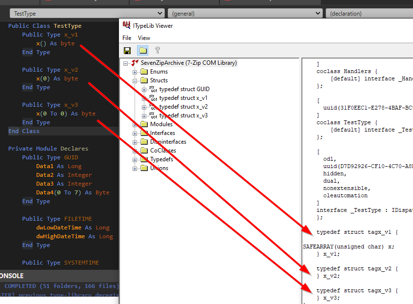 UDTs with fixed array members are not generated correctly · Issue #881 · twinbasic/twinbasic ...