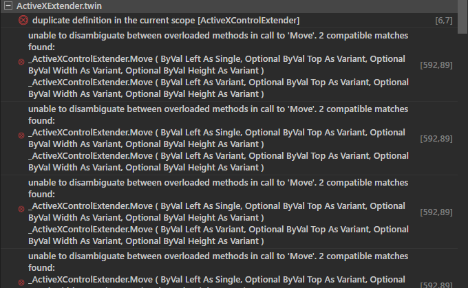 Reference errors for projects with WinNativeControls & Access object library · Issue #894 ...