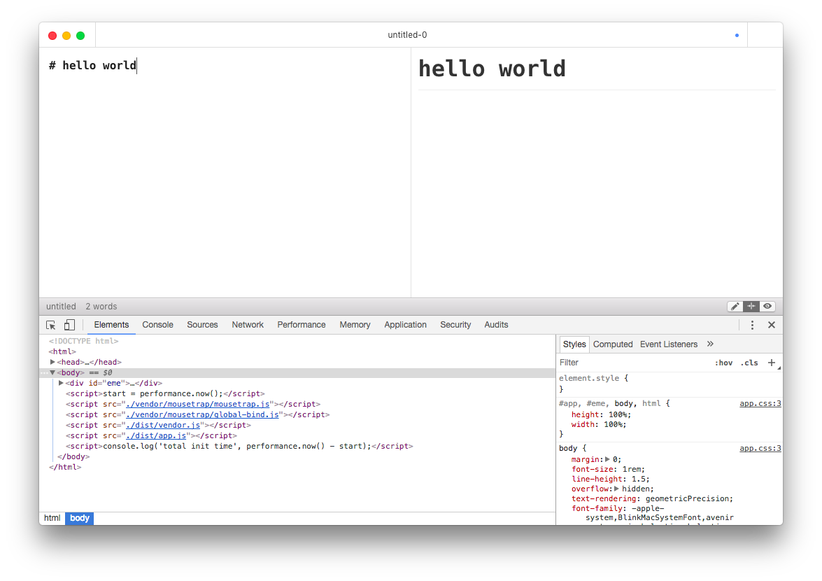 Gray screen on Mac OS · Issue #136 · egoist/eme · GitHub