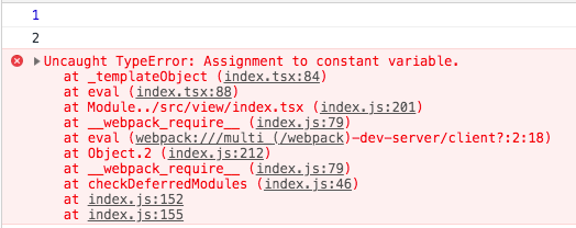 Uncaught Typeerror Assignment To Constant Variable · Issue 388 · Swc Projectswc · Github