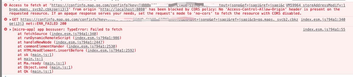 子应用加载腾讯地图报错 · Issue #274 · jd-opensource/micro-app · GitHub