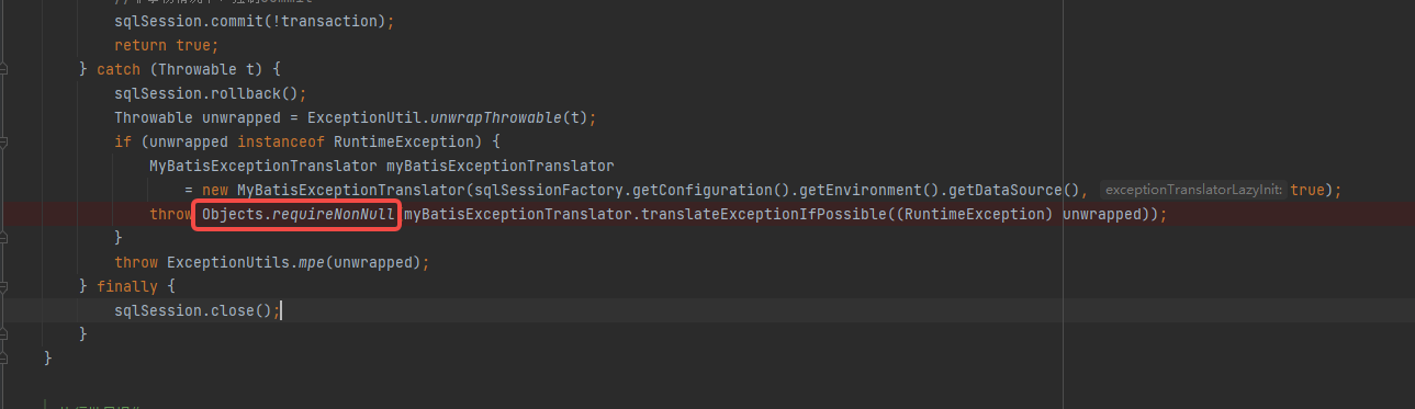 executeBatch中NullPointerException淹没原来真实的报错 · Issue #4493 · baomidou/mybatis-plus · GitHub