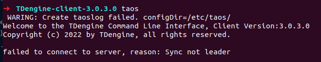 the issue when connecting to TDengine server · Issue #20435 · taosdata/TDengine · GitHub