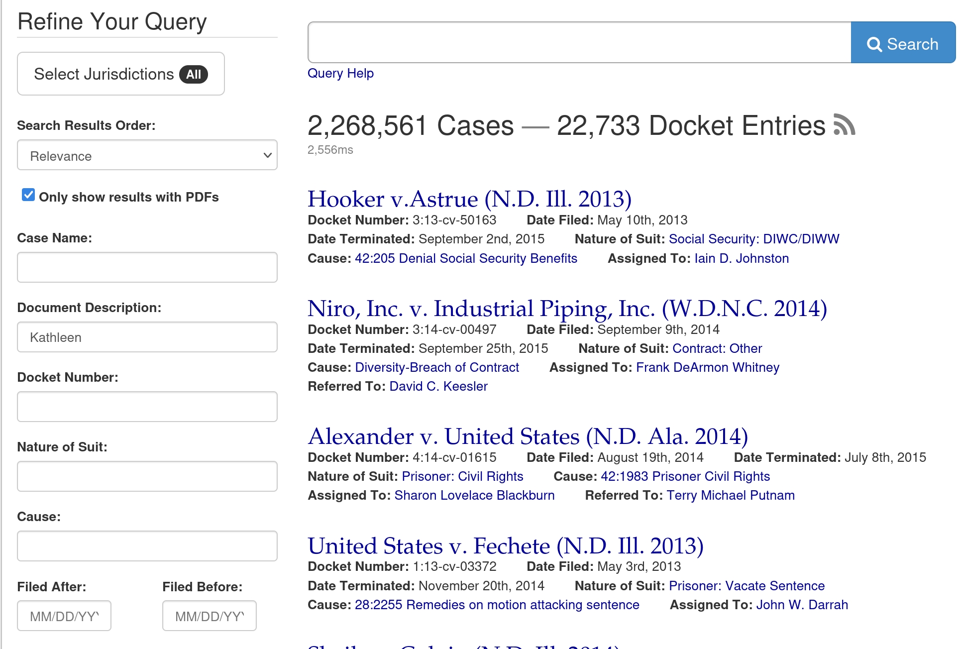 Various front end issues in the new RECAP search · Issue #3257 · freelawproject/courtlistener ...