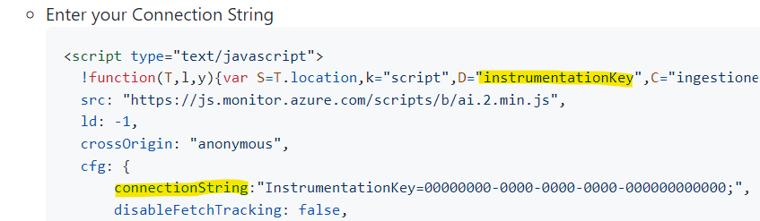 Support ConnectionString as an alternative to InstrumentationKey · Issue #129 · IvanJosipovic ...