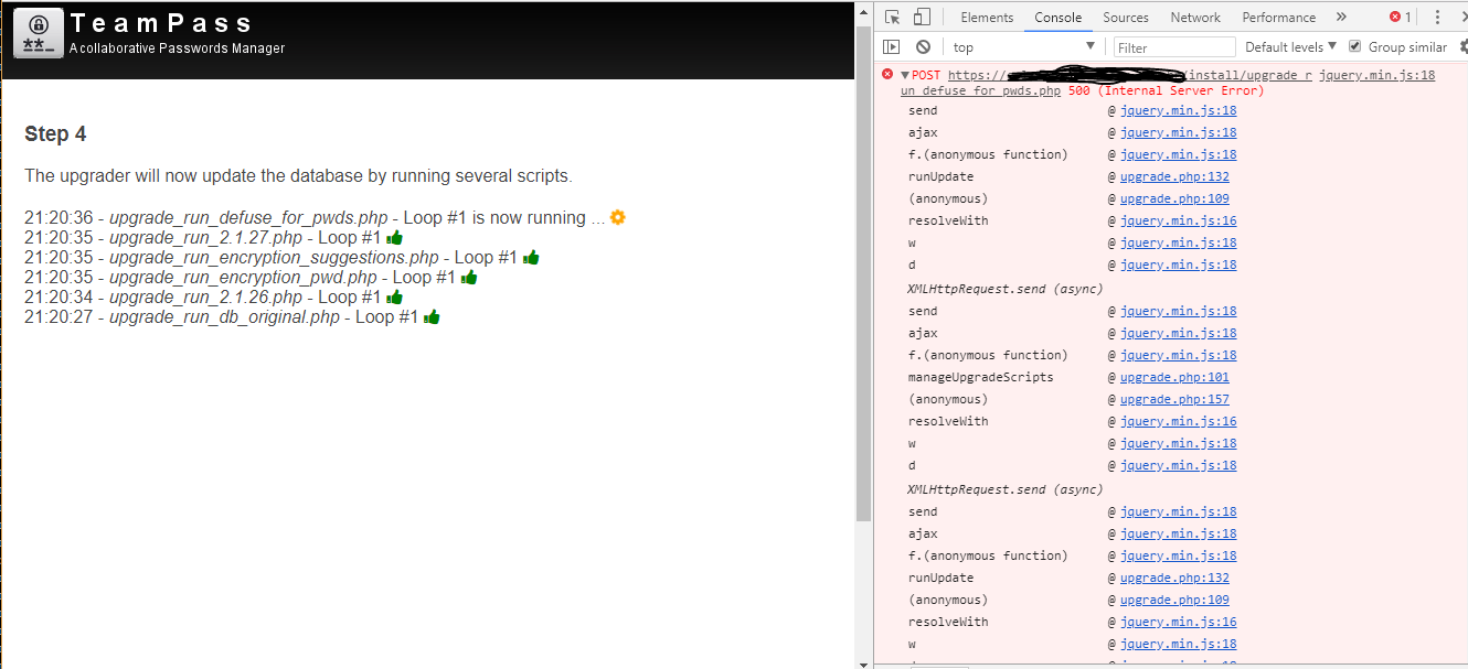 After backup restore, all passwords are blank · Issue #2280 · nilsteampassnet/TeamPass · GitHub