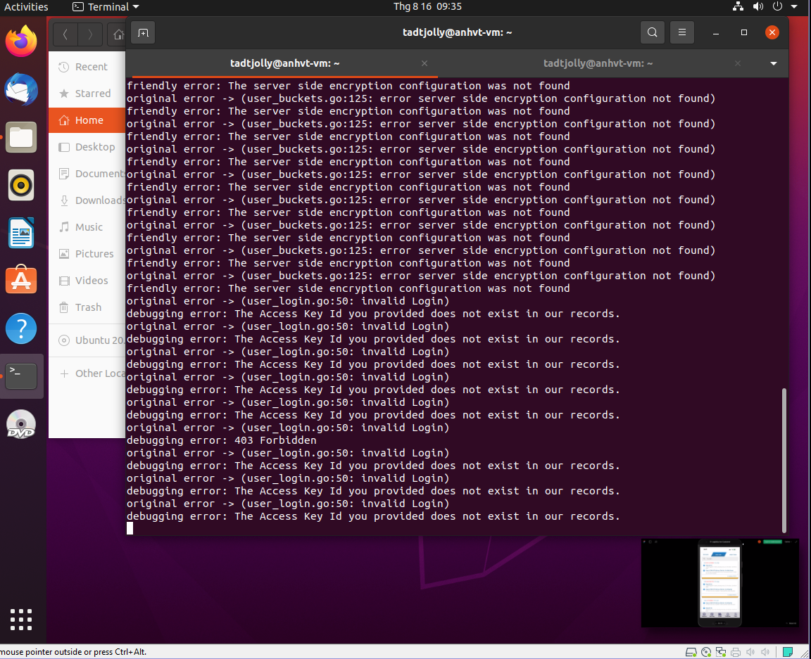 Login Minio with new user Error · Issue #12971 · minio/minio · GitHub Login Minio with new user Error · Issue #12971 · minio/minio · GitHub