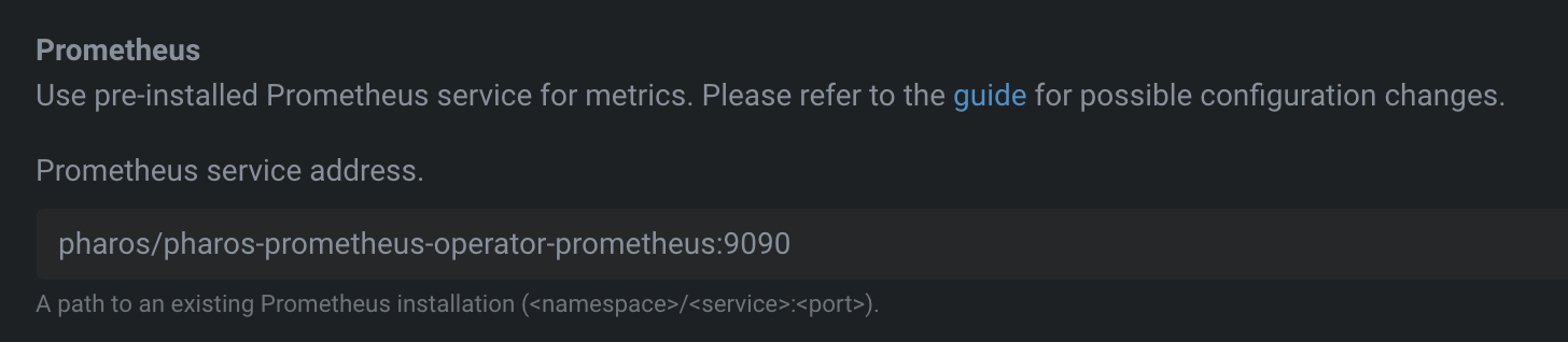 Can't connect to existing prometheus service if prometheus has --web.route-prefix configured ...