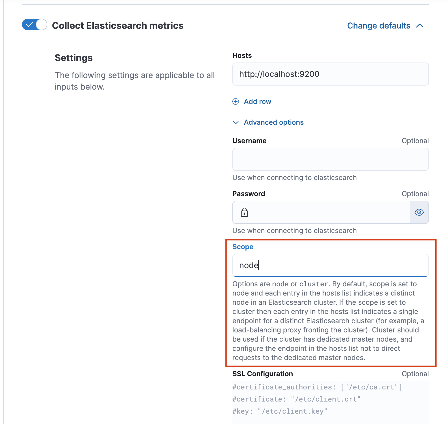 [Change Proposal] Add support for "select/option" type for Integration ...