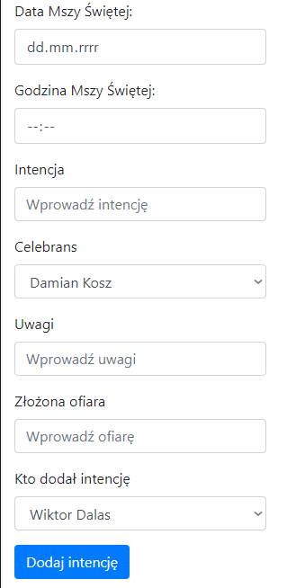 GitHub - michalzakrzewski/IntentionBook: Book of intentions. App with ...