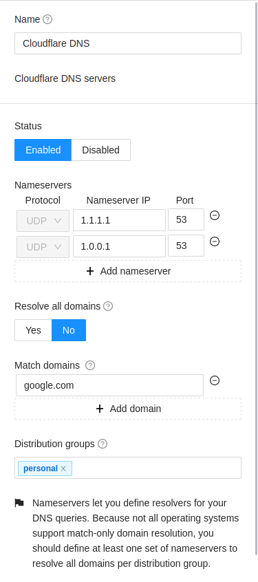 Dns Match Domains Not Working Selfhost · Issue 841 · Netbirdionetbird · Github