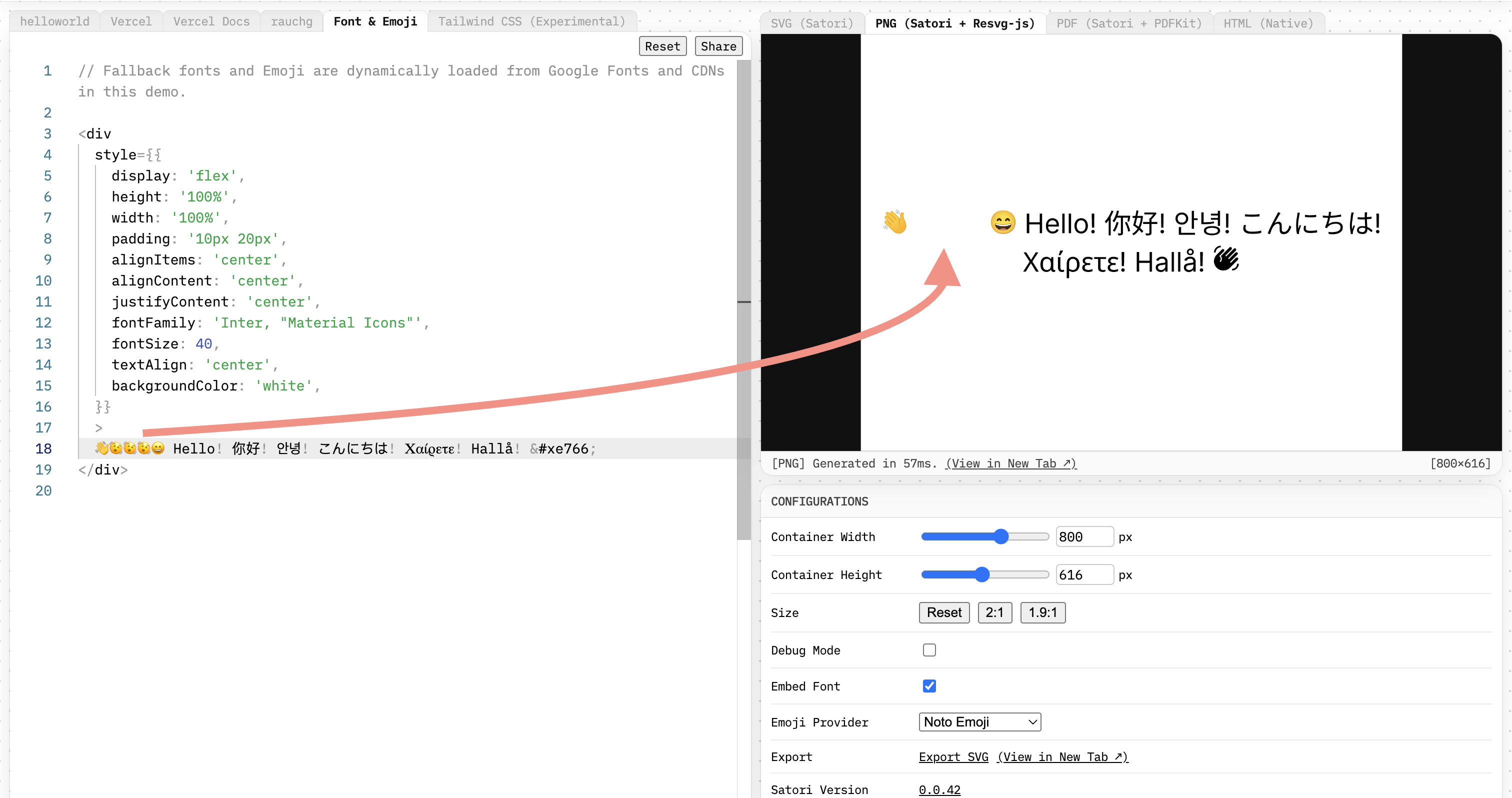 Option to not render additional assets that cannot be found · Issue #536 · vercel/satori · GitHub