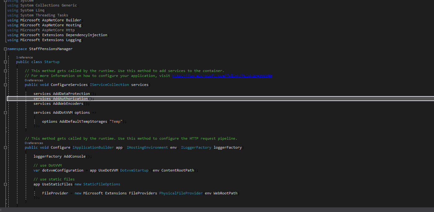 VS 2017 extension, Dark theme broken · Issue #414 · riganti/dotvvm · GitHub