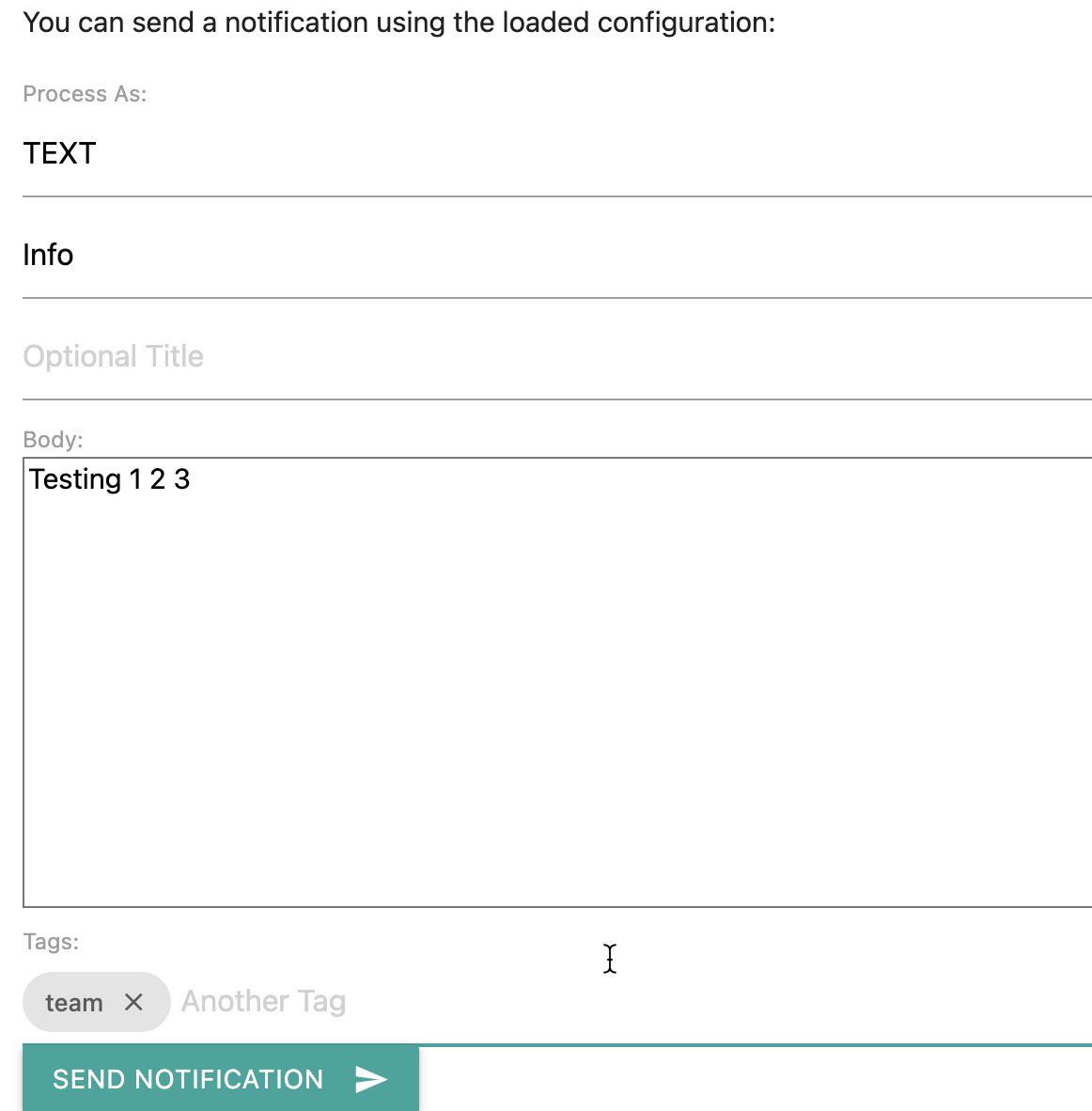 No user was specified; using "Apprise" · Issue #465 · caronc/apprise · GitHub