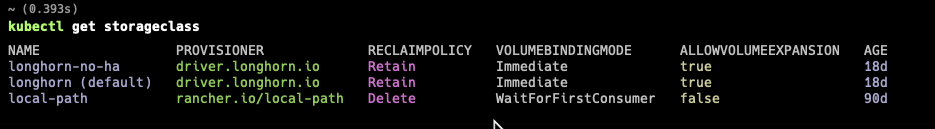 [QUESTION] New StorageClass to point to a different volume on the host ...