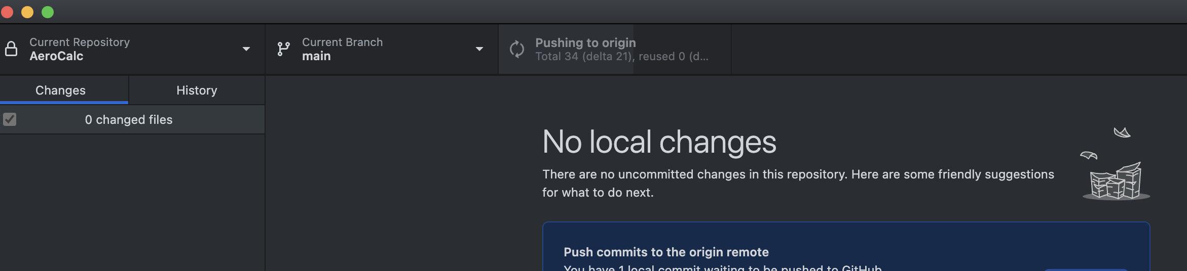 mac GitHub Clienet, Pushing to origin hangs sometimes · Issue #15637 · desktop/desktop · GitHub