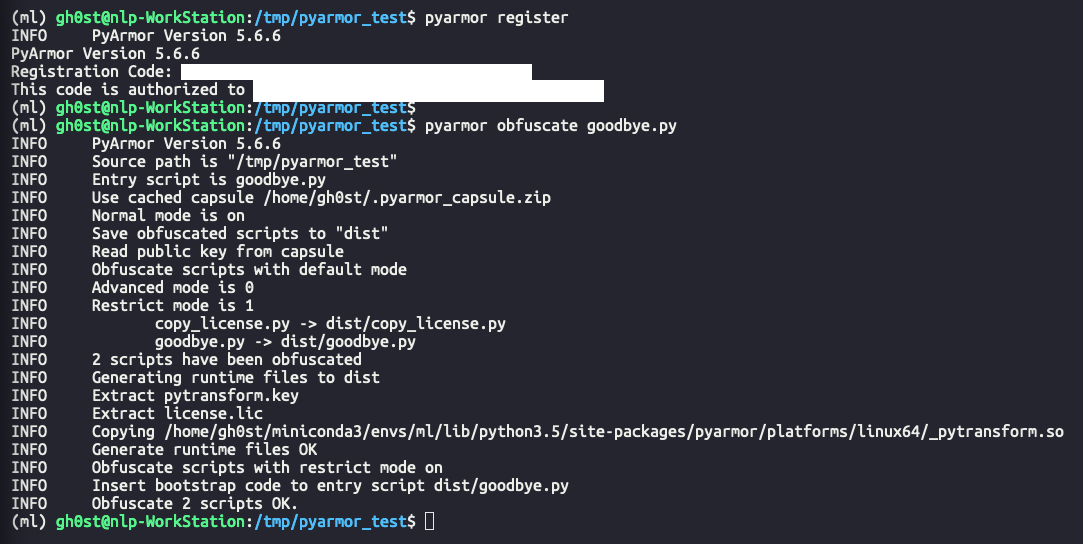 purchased pyarmor is not private · Issue #135 · dashingsoft/pyarmor · GitHub
