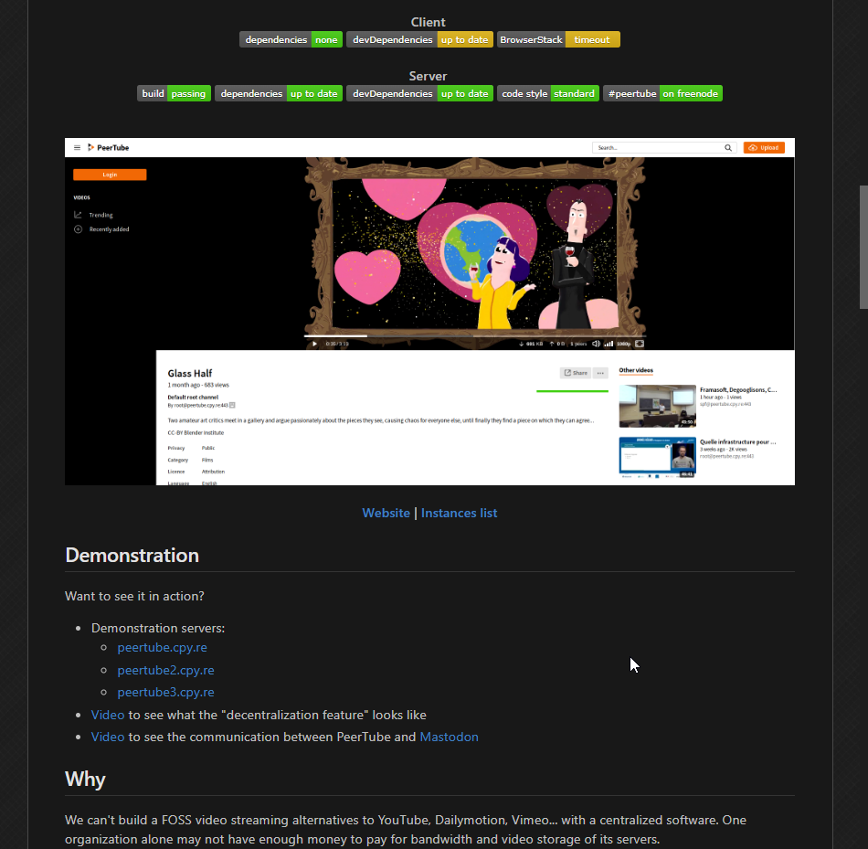 onboarding improvements · Issue #631 · Chocobozzz/PeerTube · GitHub