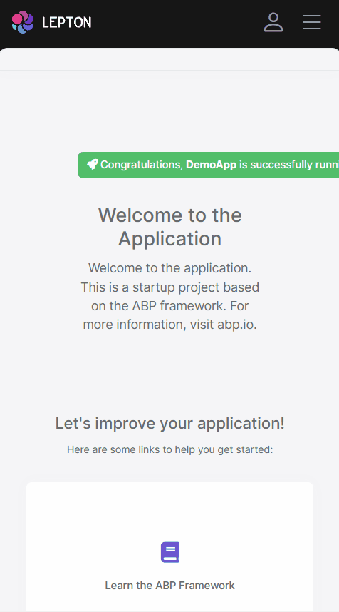 LeptonXLite Theme Blazor WebAssembly responsive menu does not work. · Issue #15393 ...