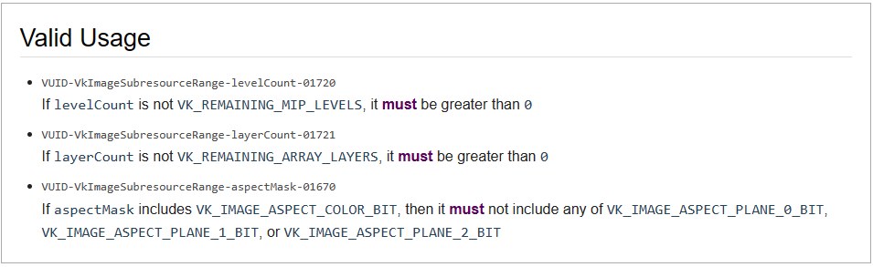 Default derivation on ImageSubresourceRange struct incorrect · Issue #788 · ash-rs/ash · GitHub