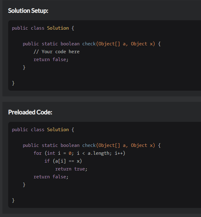 In Java Preloaded Code Is Run Instead Of Submitted Solution · Issue 651 · Codewars Codewars