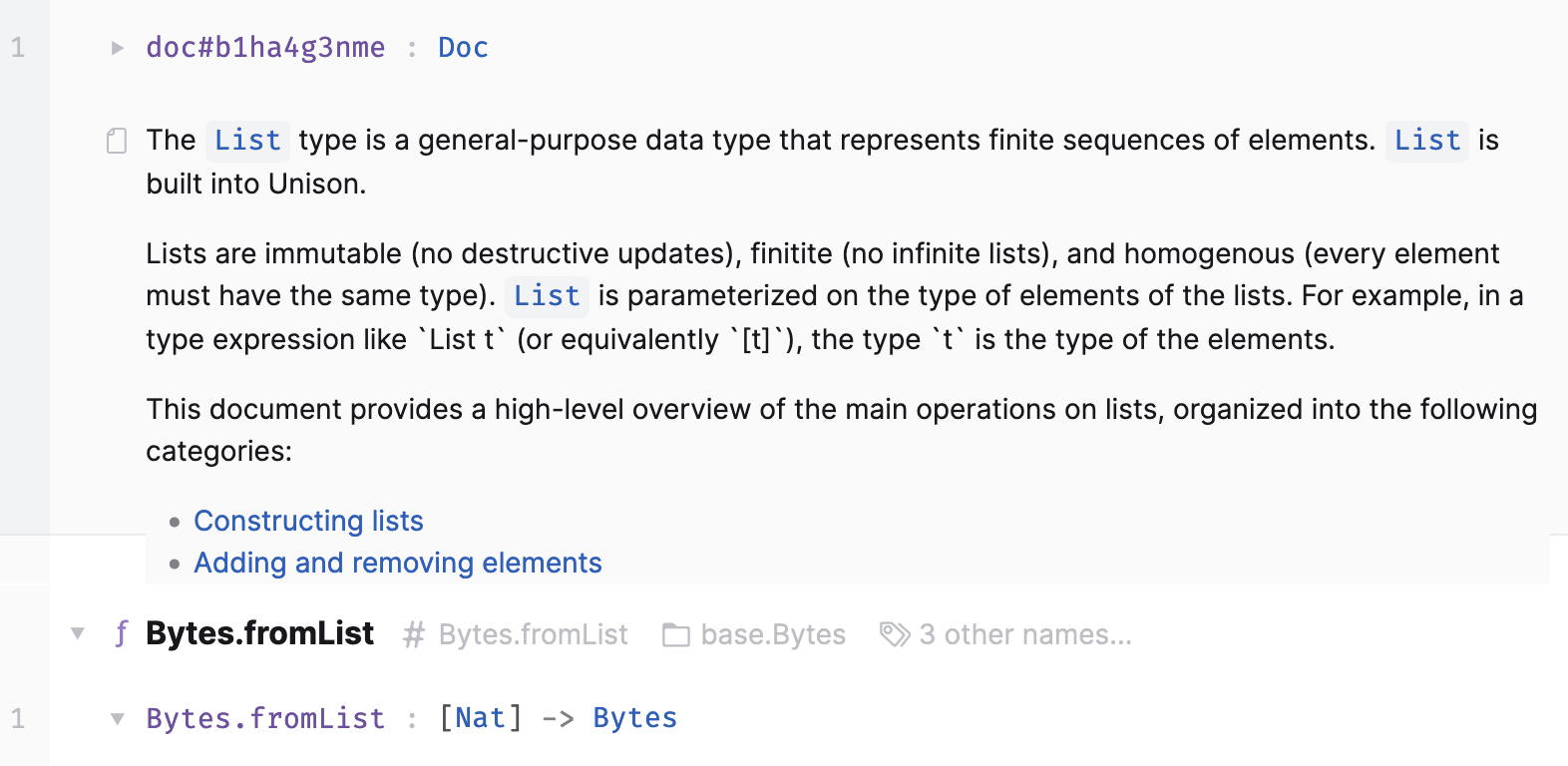 doc overlaps open definition below · Issue #251 · unisonweb/codebase-ui · GitHub