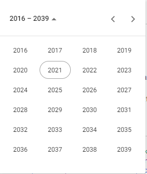 feat(Datepicker): Datepicker yearsPerPage value · Issue #22253 · angular/components · GitHub