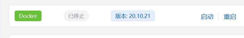 [BUG]无法正确的检测docker运行状态 · Issue #1029 · 1Panel-dev/1Panel · GitHub
