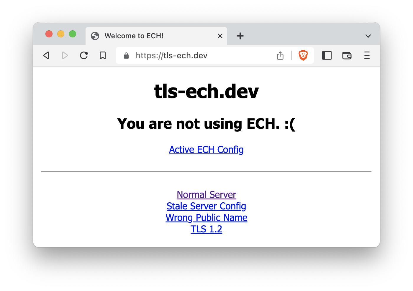 feature: support Encrypted ClientHello · Issue #1851 · brave/brave-browser · GitHub