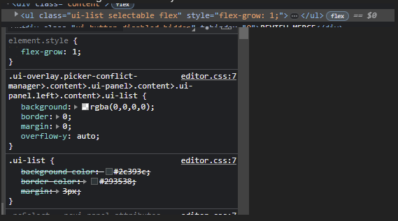 Diff Screen UI & Alignment Problem · Issue #1030 · playcanvas/editor · GitHub