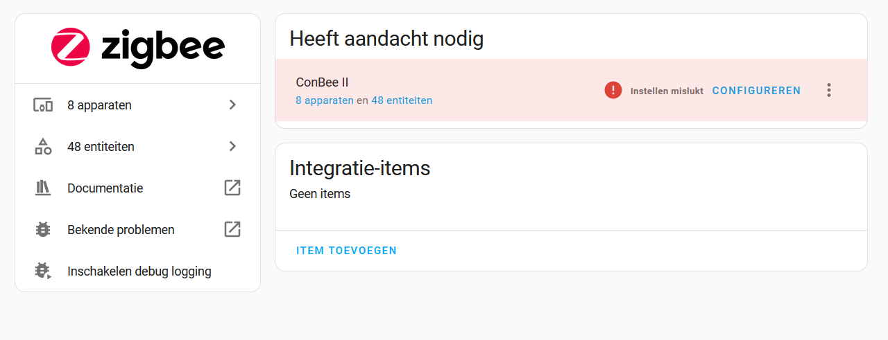 Zigbee won't start after update of HA core · Issue #100182 · home-assistant/core · GitHub