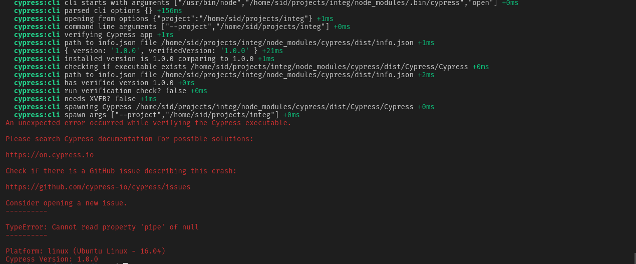 Stdout Is Set To Null Which Craches The Cli On Open · Issue 718