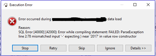 Error exporting data from Teradata to Hive · Issue #2114 · dbeaver/dbeaver · GitHub