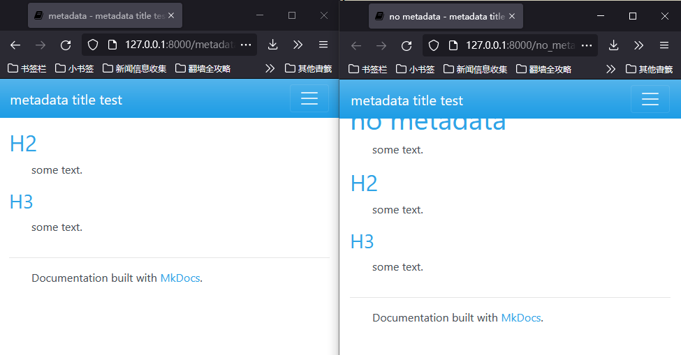 When title only in metadata, can not show the title. · Issue #2859 · mkdocs/mkdocs · GitHub