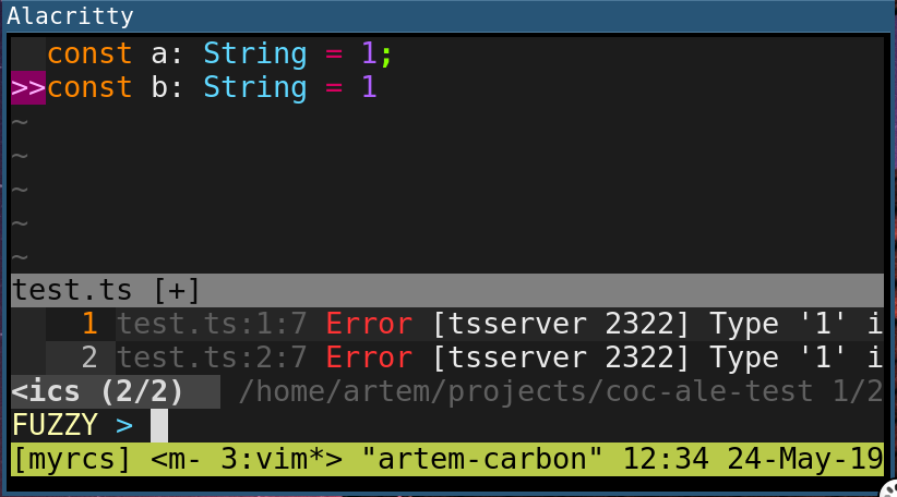 ALE diagnostic signs don't appear · Issue #805 · neoclide/coc.nvim · GitHub