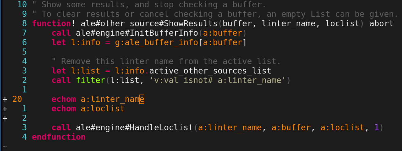 ALE diagnostic signs don't appear · Issue #805 · neoclide/coc.nvim · GitHub