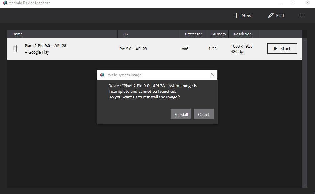 Invalid System Image · Issue #89 · xamarin/get-started · GitHub