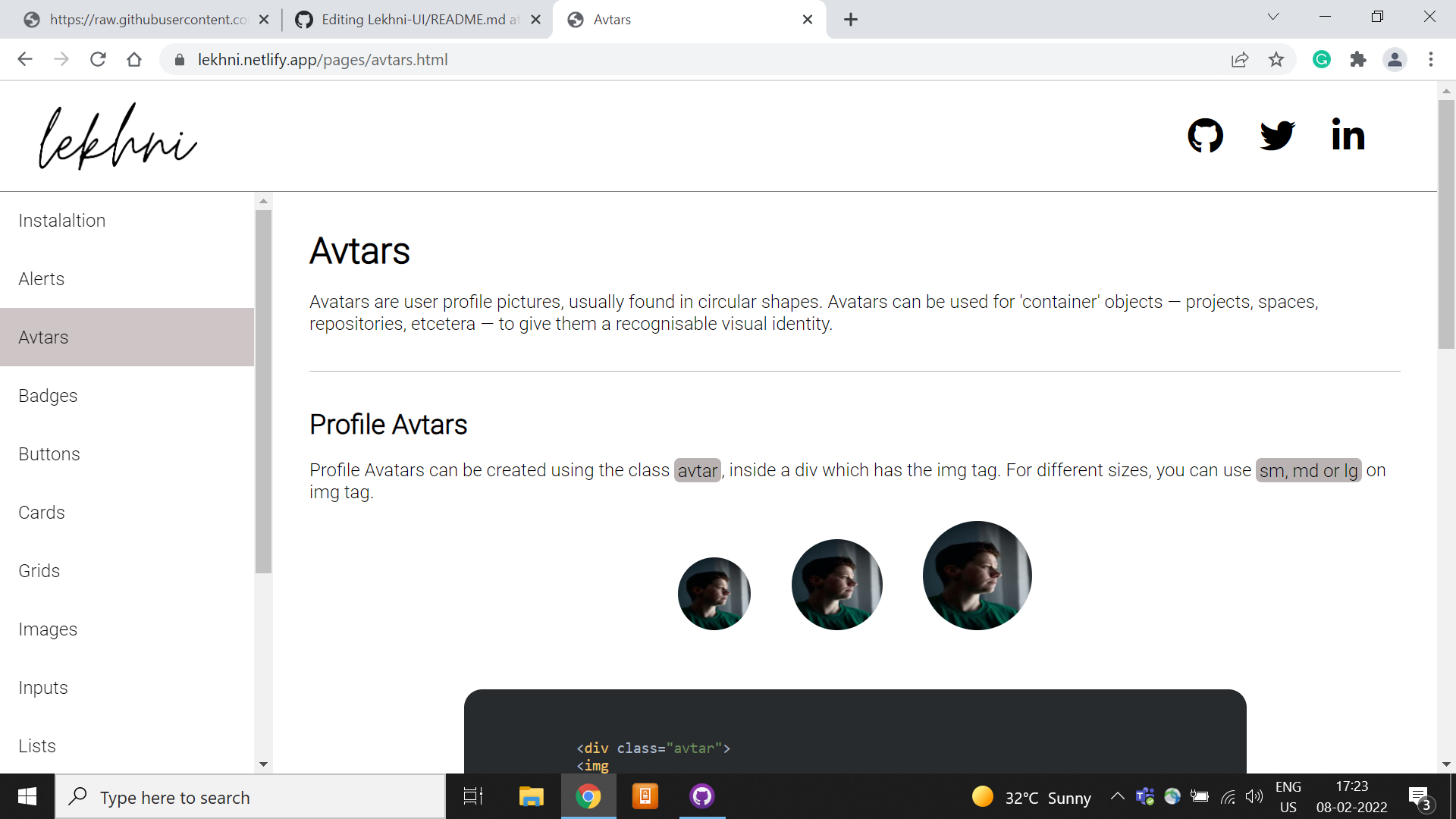 GitHub - HeyNitin/Lekhni-UI: This is a CSS component library which you can use to build your ...