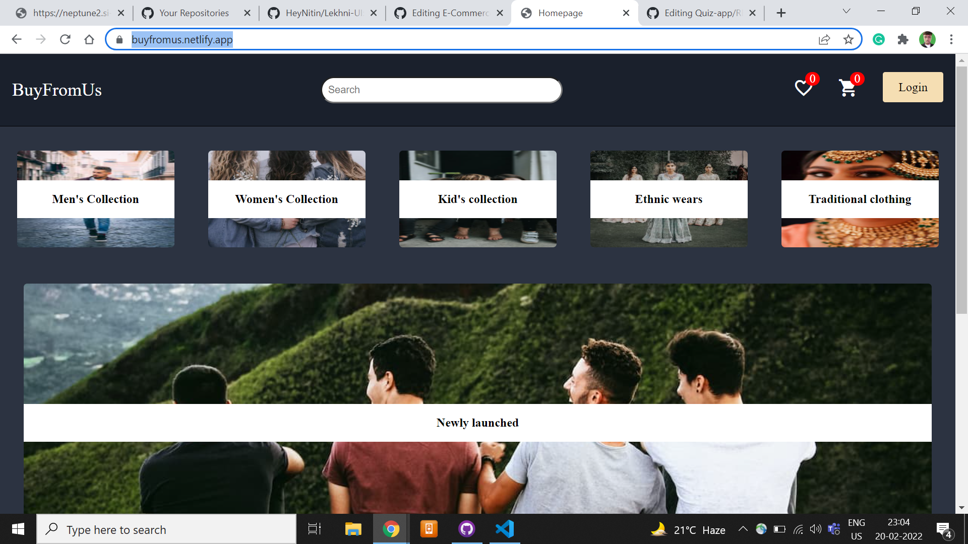 GitHub - HeyNitin/E-Commerce-App: This is an E-commerce site which is mainly focused on clothing