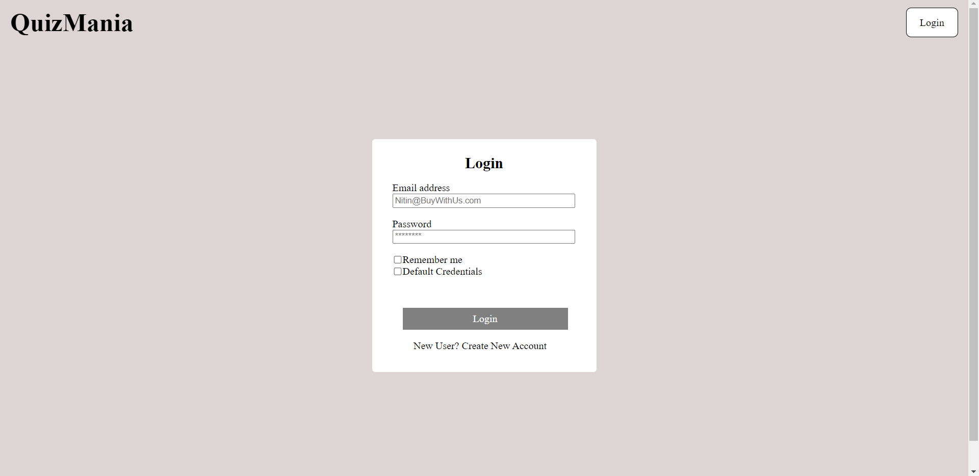 GitHub - HeyNitin/quizMania: QuizMania is a quiz web-app. It consists of multiple categories of ...